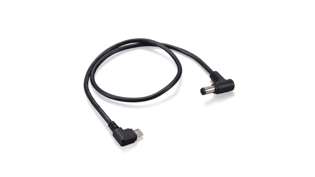 Micro USB to 90 Degree 2.1mm DC Nucleus Nano Motor Power Cable | Tilta