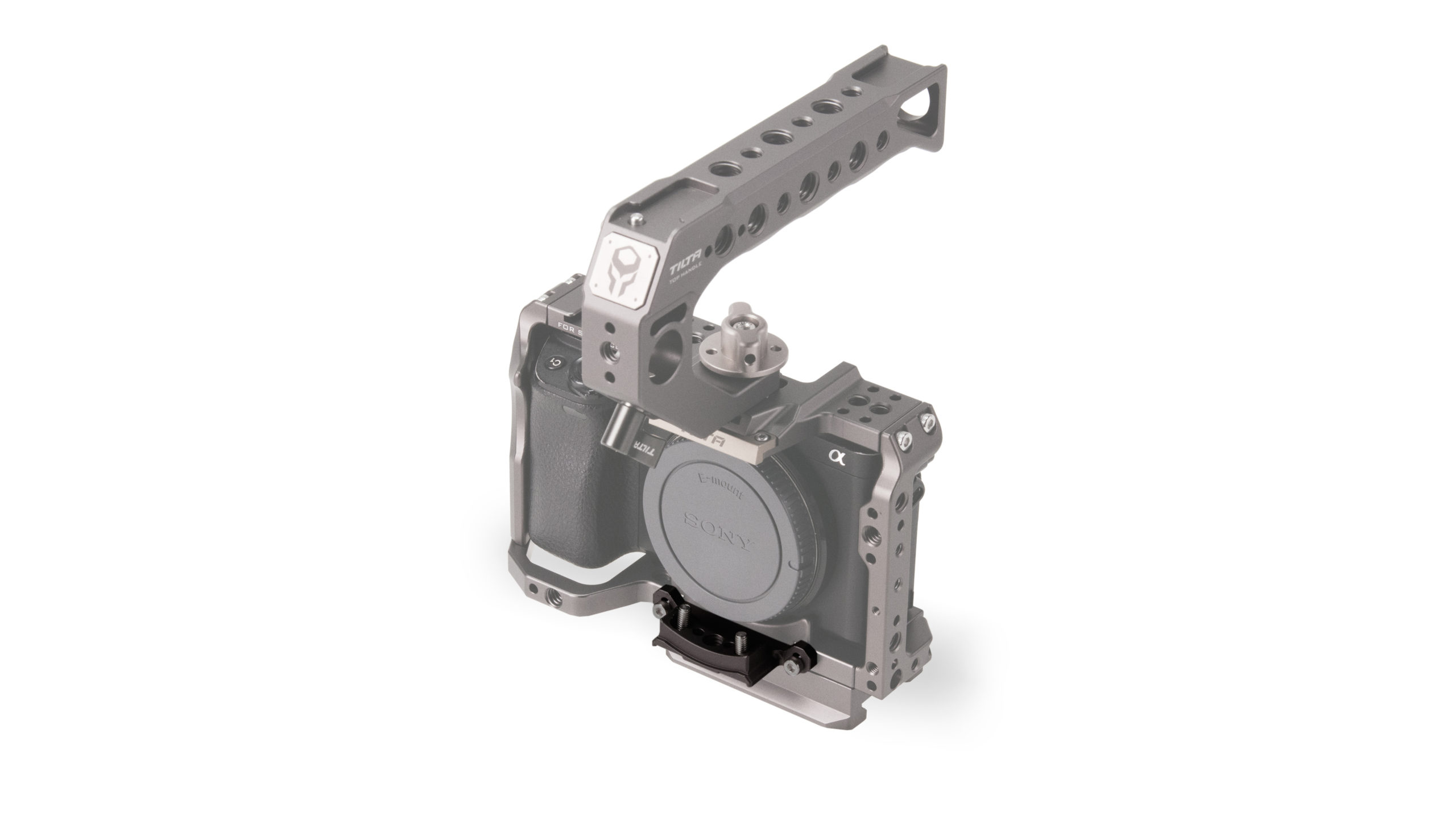 Lens Adapter Support for Sony a6 Series - Tilta Grey | Tilta