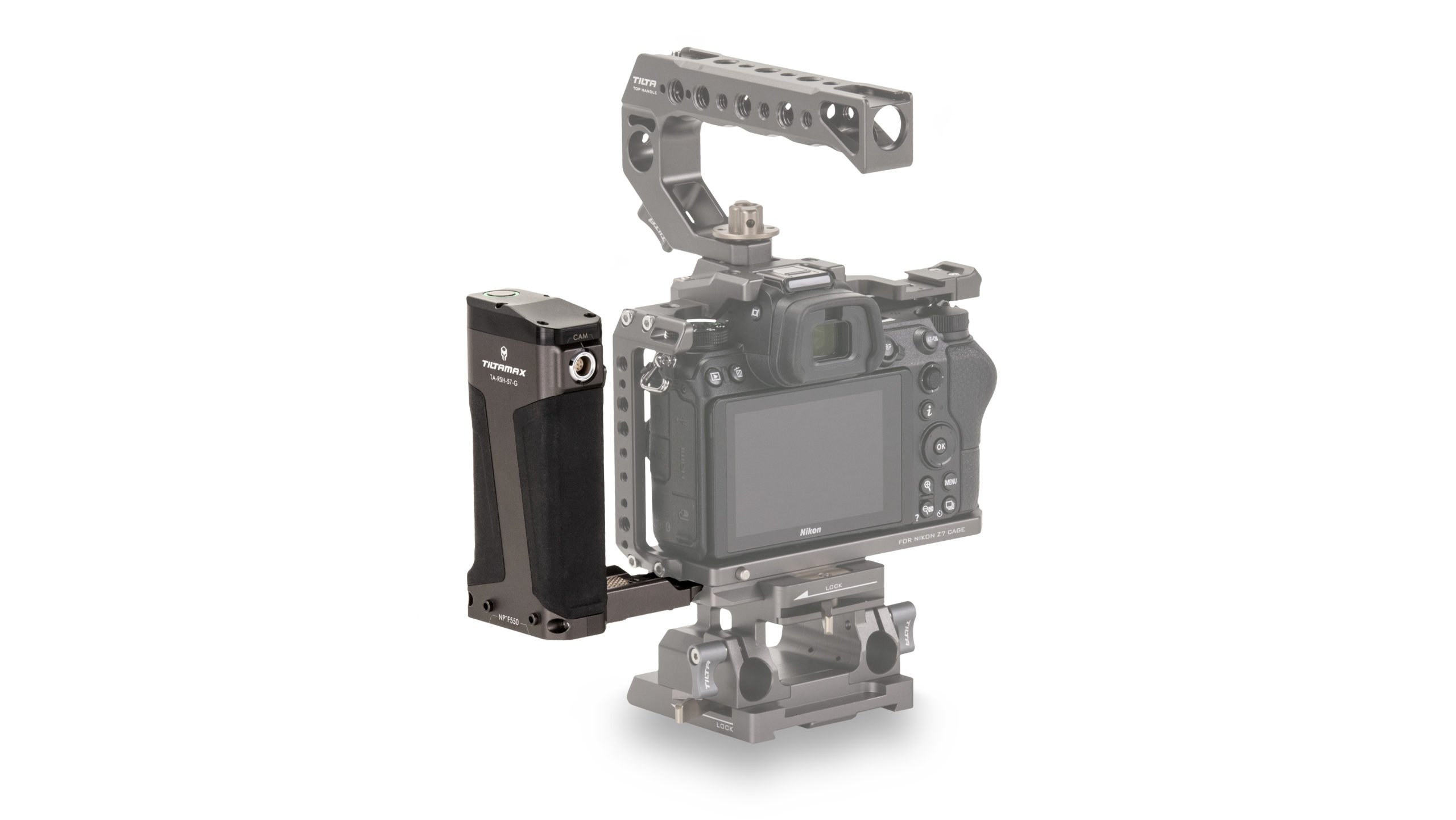 Tilta Side Power Handle with Run/Stop Type I (F570 Battery) - Tilta ...