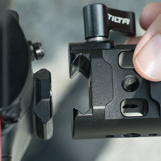 Right Side NATO Rail to Rosette Adapter | Tilta