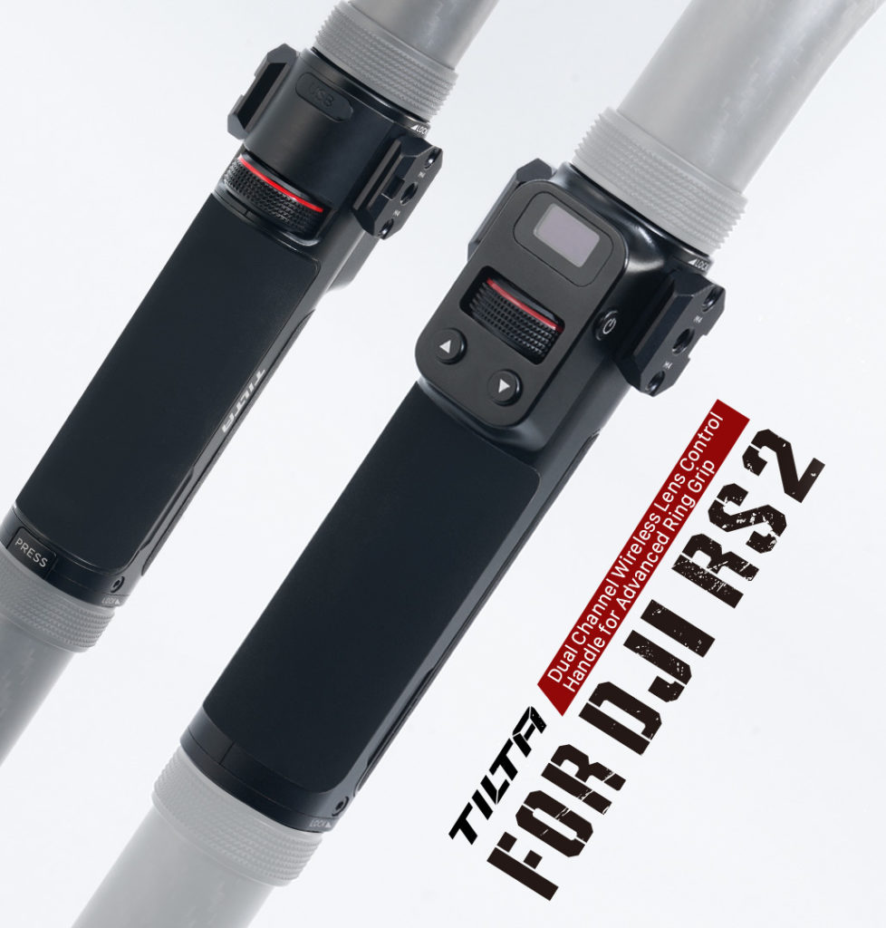Dual Channel Wireless Lens Control Handle for Advanced Ring Grip | Tilta