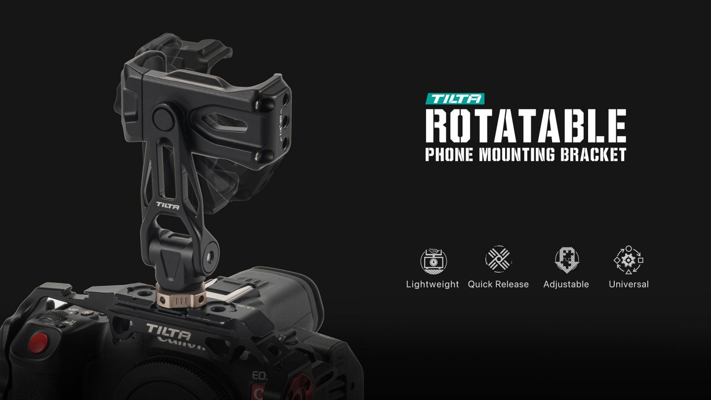 Tilta Rotatable Phone Mounting Bracket - Black | Tilta