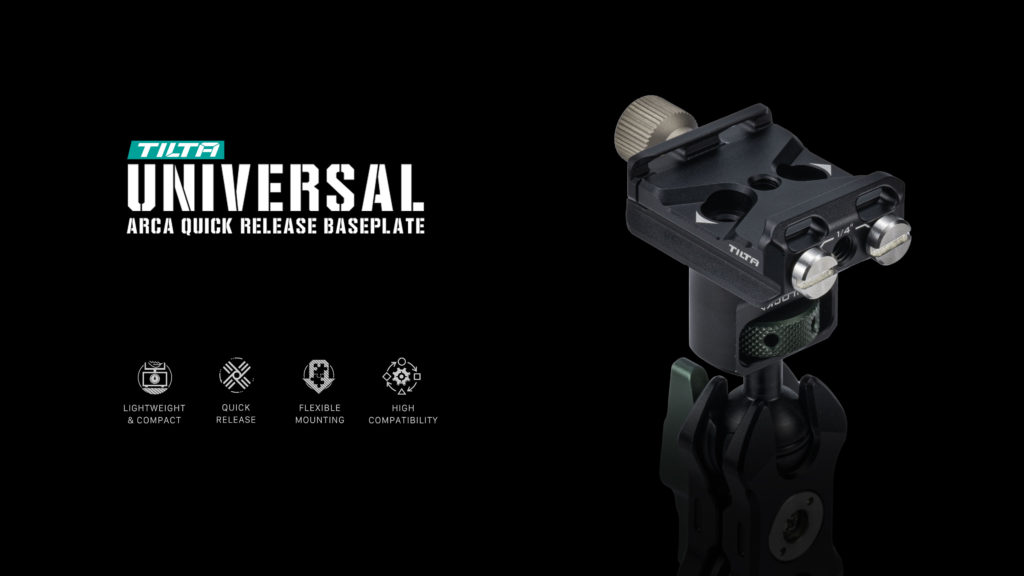 Tilta Universal ARCA Quick Release Baseplate - Black | Tilta