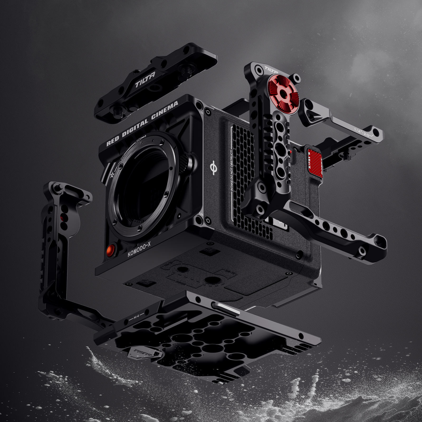 Full Camera Cage for RED KOMODO-X - Black | Tilta