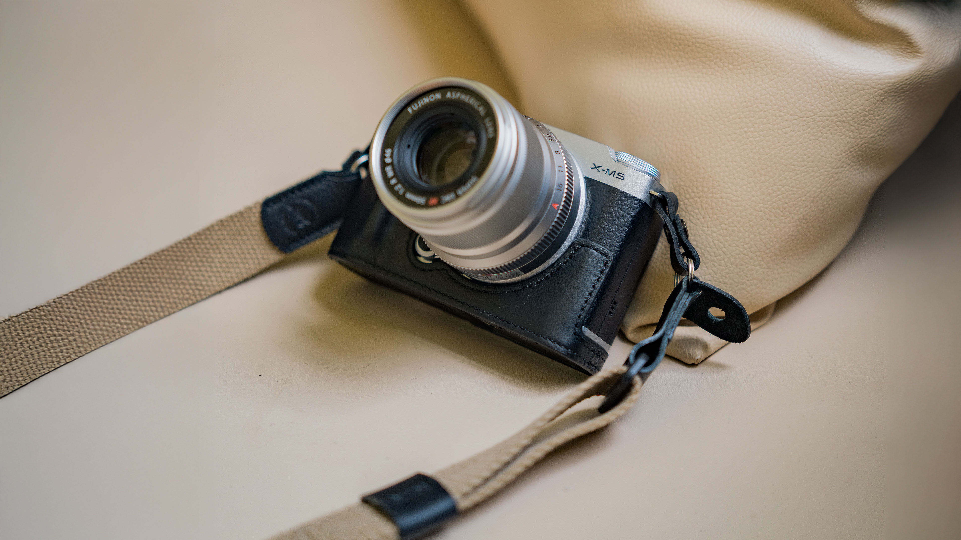 Leather Camera Case for Fujifilm X-M5 | Tilta
